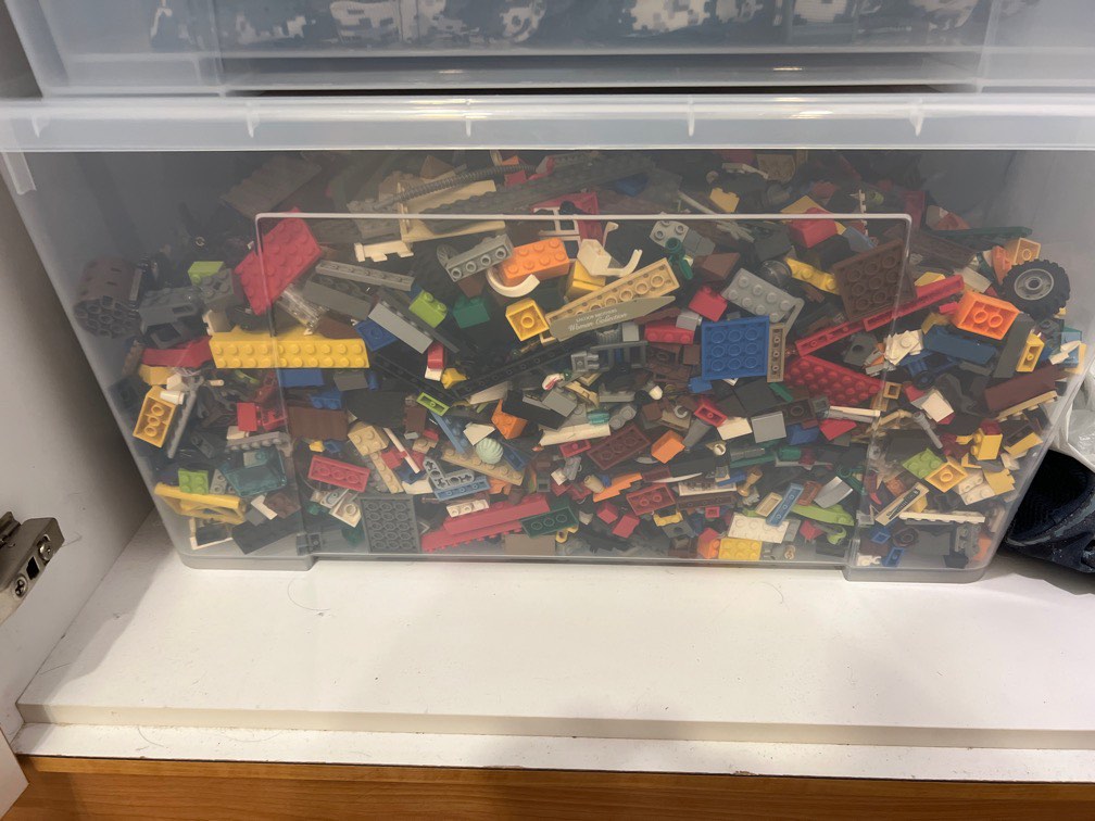 Lego Spare Parts (17kg), Hobbies & Toys, Toys & Games on Carousell