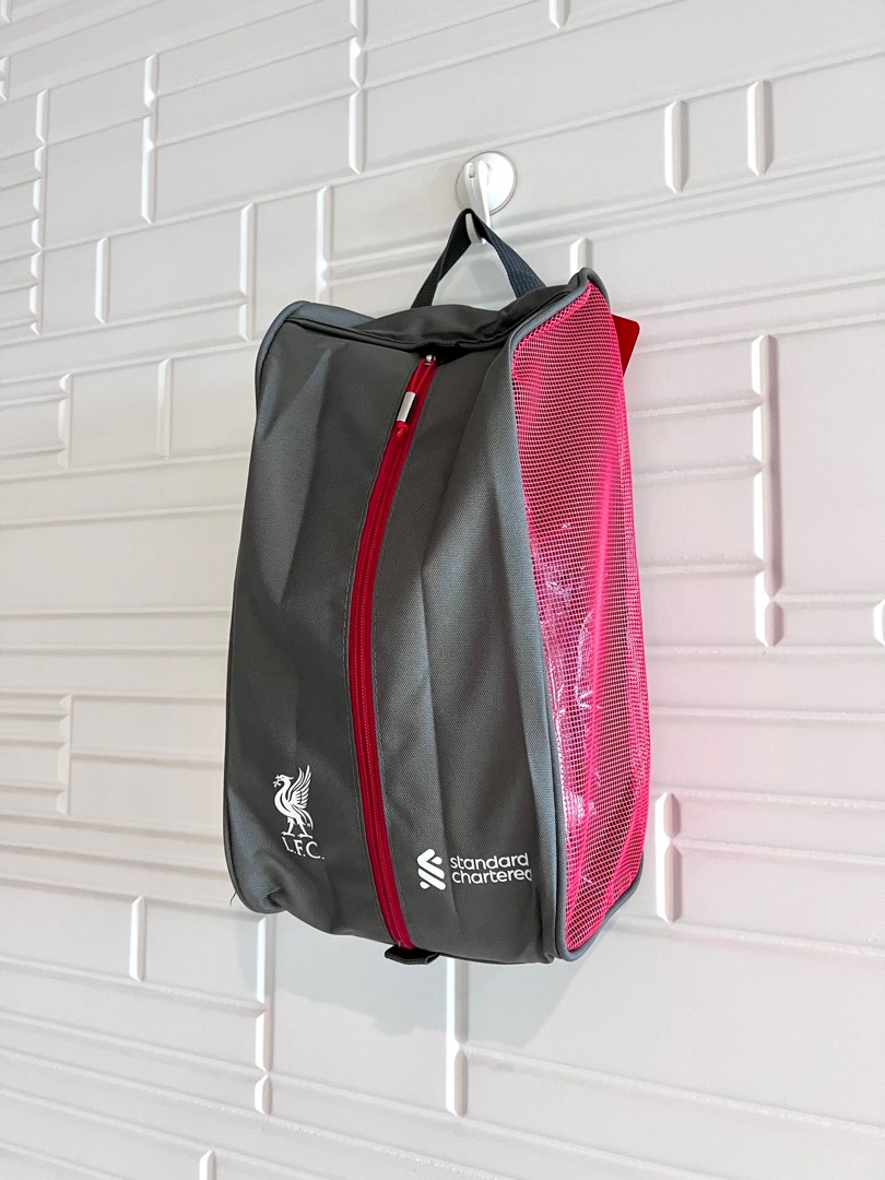 Liverpool Football Club LFC Standard Chartered Bank Gym Travel Shoe Bag ...