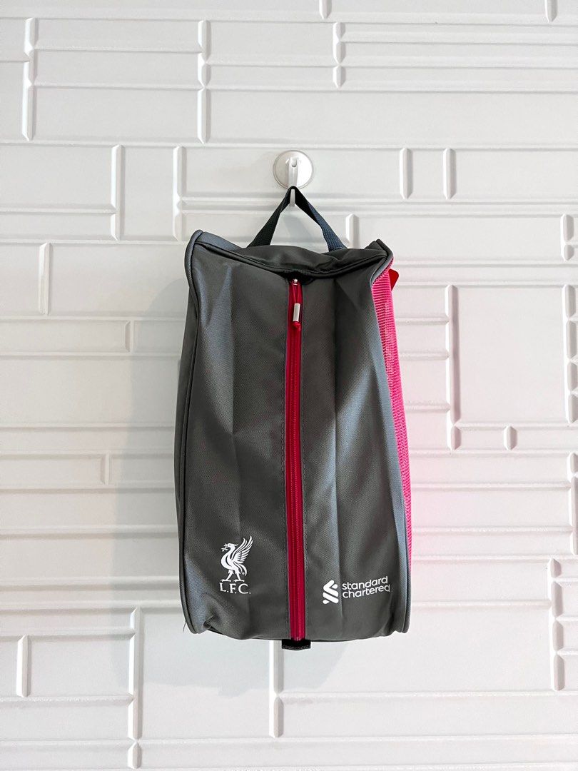 Liverpool Football Club LFC Standard Chartered Bank Gym Travel Shoe Bag ...