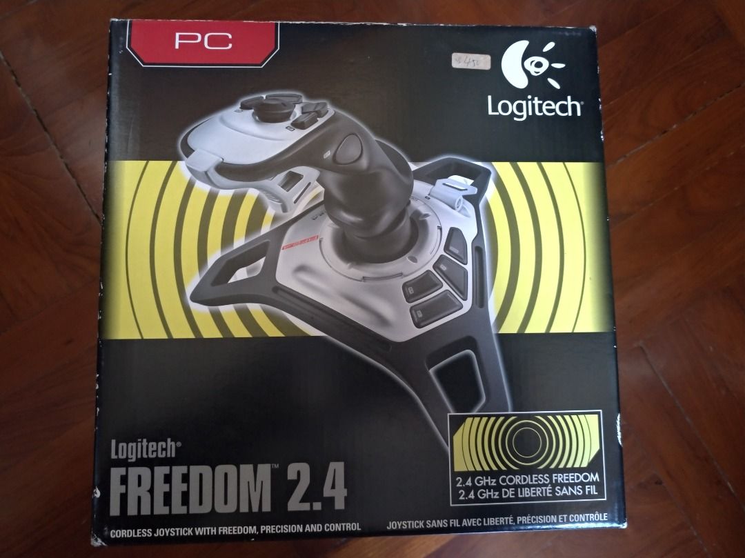 Logitech Freedom 2.4 Joystick, 電子遊戲, 遊戲機配件, 手掣 - Carousell