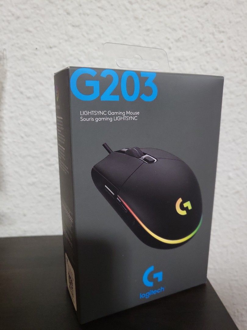 Logitech G203 BNIB Computers Tech Parts Accessories Mouse Mousepads On Carousell