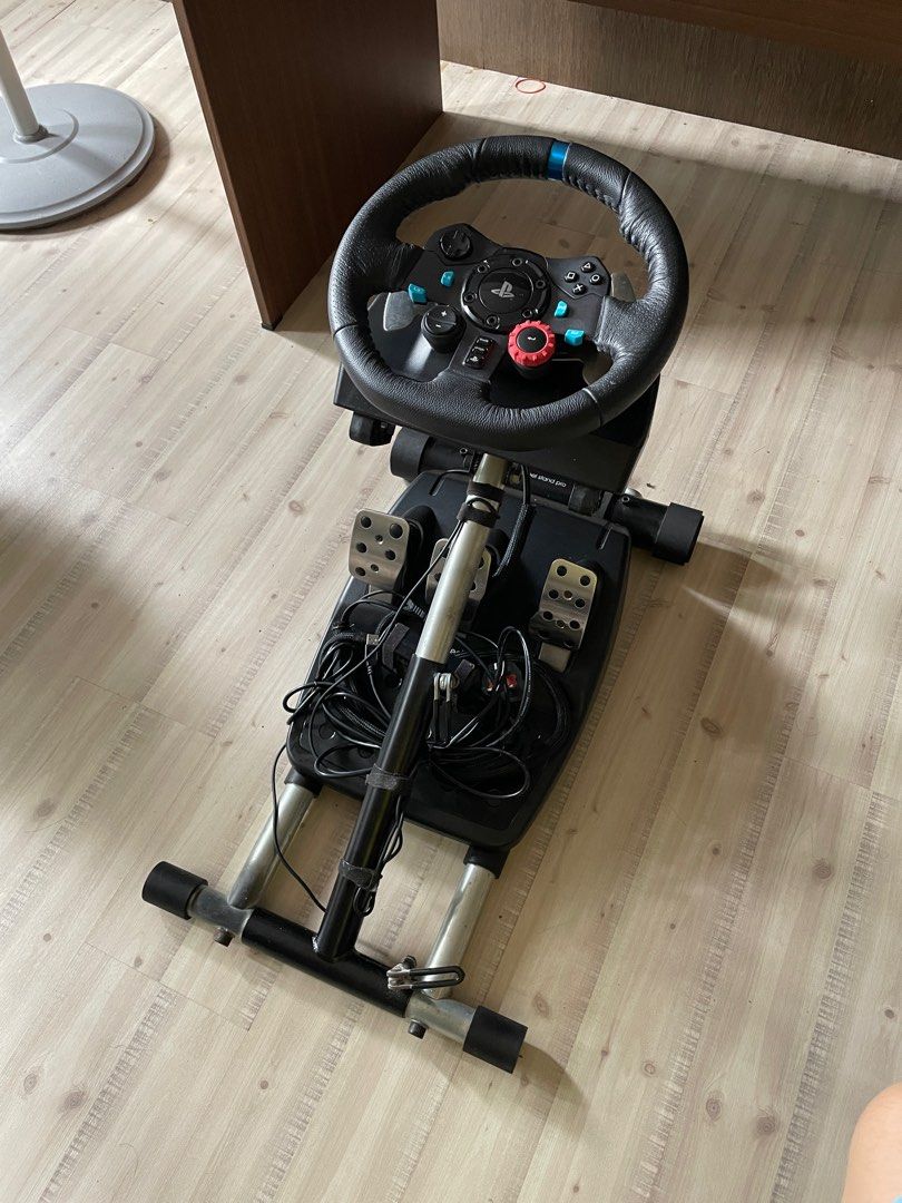 Logitech G29 set with Wheel Stand Pro, Video Gaming, Gaming Accessories ...
