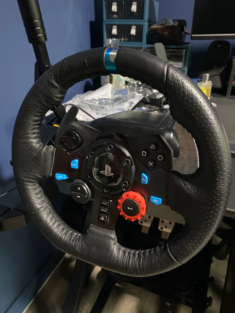 Logitech G29 Steering Wheel, Video Gaming, Gaming Accessories ...
