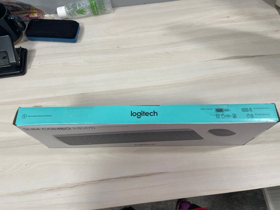 Logitech MK470 wireless keyboard and mouse, Computers & Tech, Parts ...