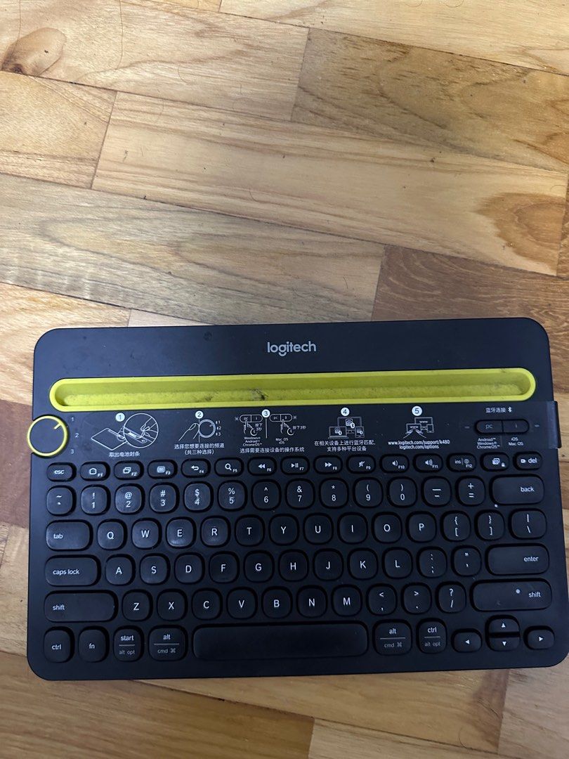 Logitech Multi Device Bluetooth Keyboard Computers Tech Parts Accessories Computer