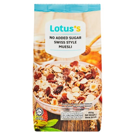 No Sugar Added Muesli 850G, Food & Drinks, Packaged & Instant Food on ...
