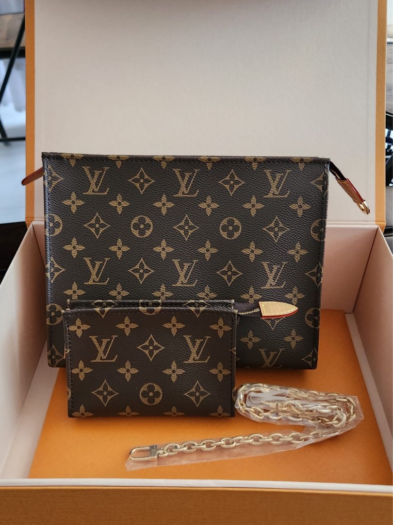 Louis Vuitton lv bag pouch, Luxury, Bags & Wallets on Carousell