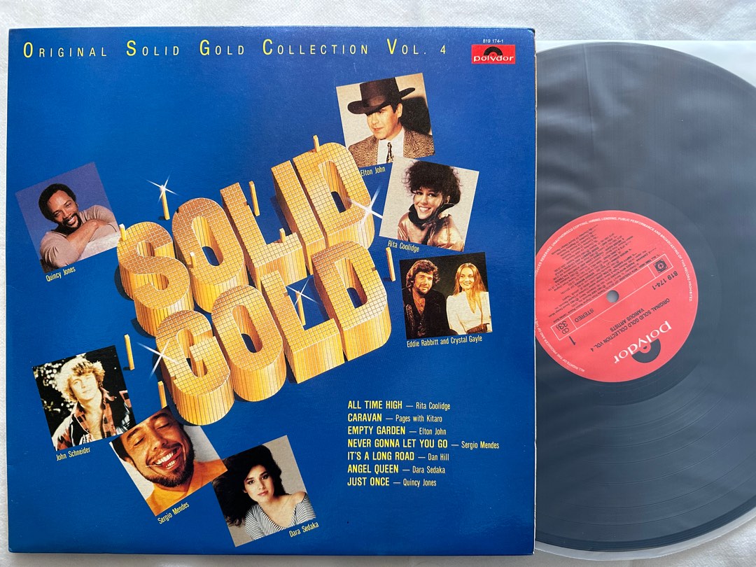 [LP2059]Elton John Dara Sedaka 黑膠 Solid Gold, 興趣及遊戲, 音樂樂器 & 配件, 音樂與媒體 ...