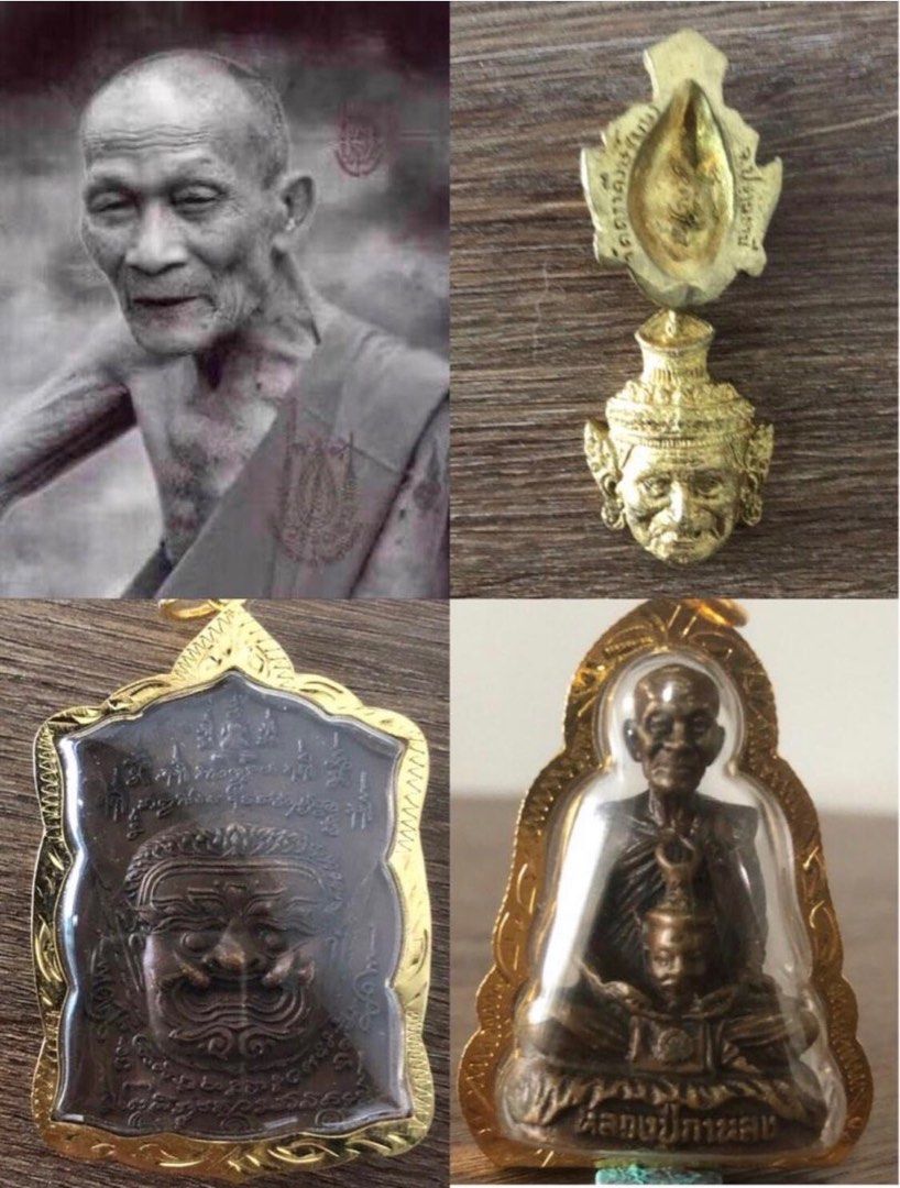 Lp Kalong Lersi Head Phra Pirab Lp Kalong Holding Lersi Head, Hobbies ...