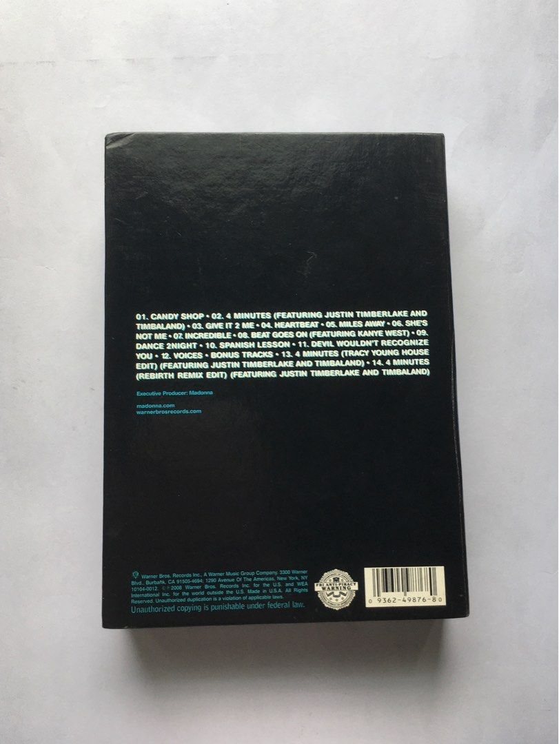 Madonna Hard Candy Boxset, Hobbies & Toys, Music & Media, CDs & DVDs on ...