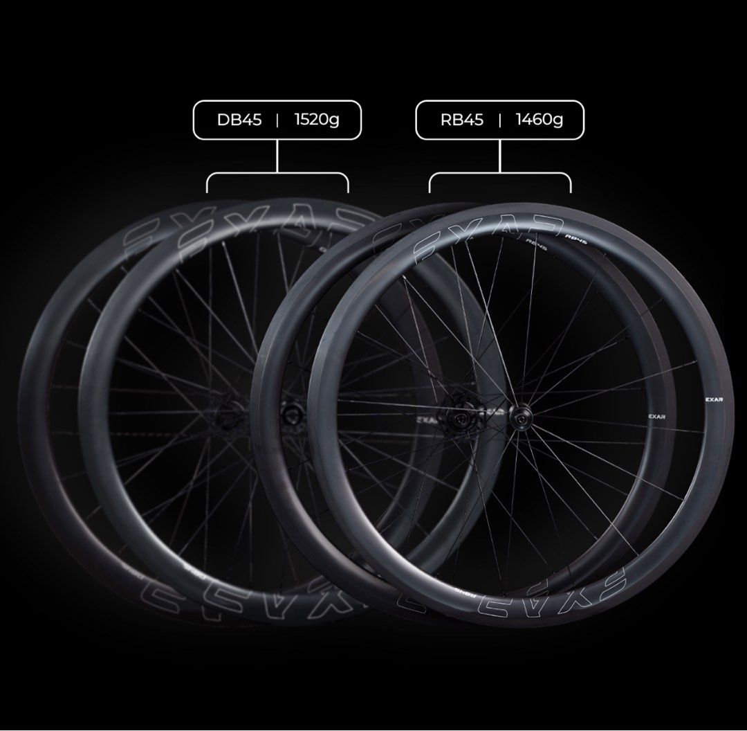Magene EXAR Pro / Standard Road Carbon Fiber Wheelset 2022 Tubeless ...
