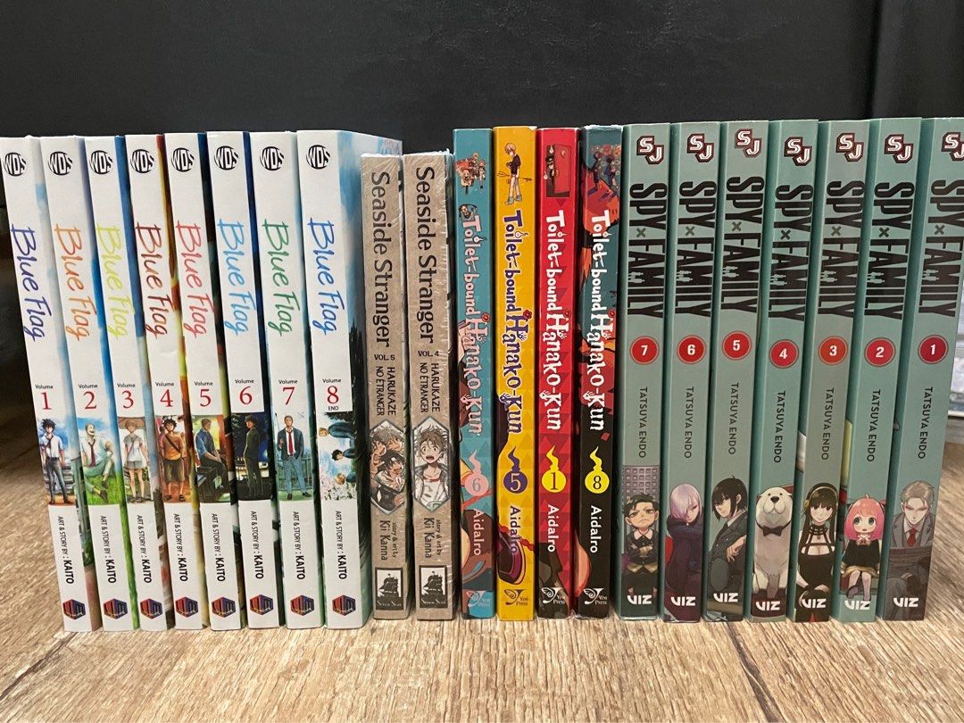 anime manga manhwa comic clearance spyxfamily , blue flag, toilet bound ...