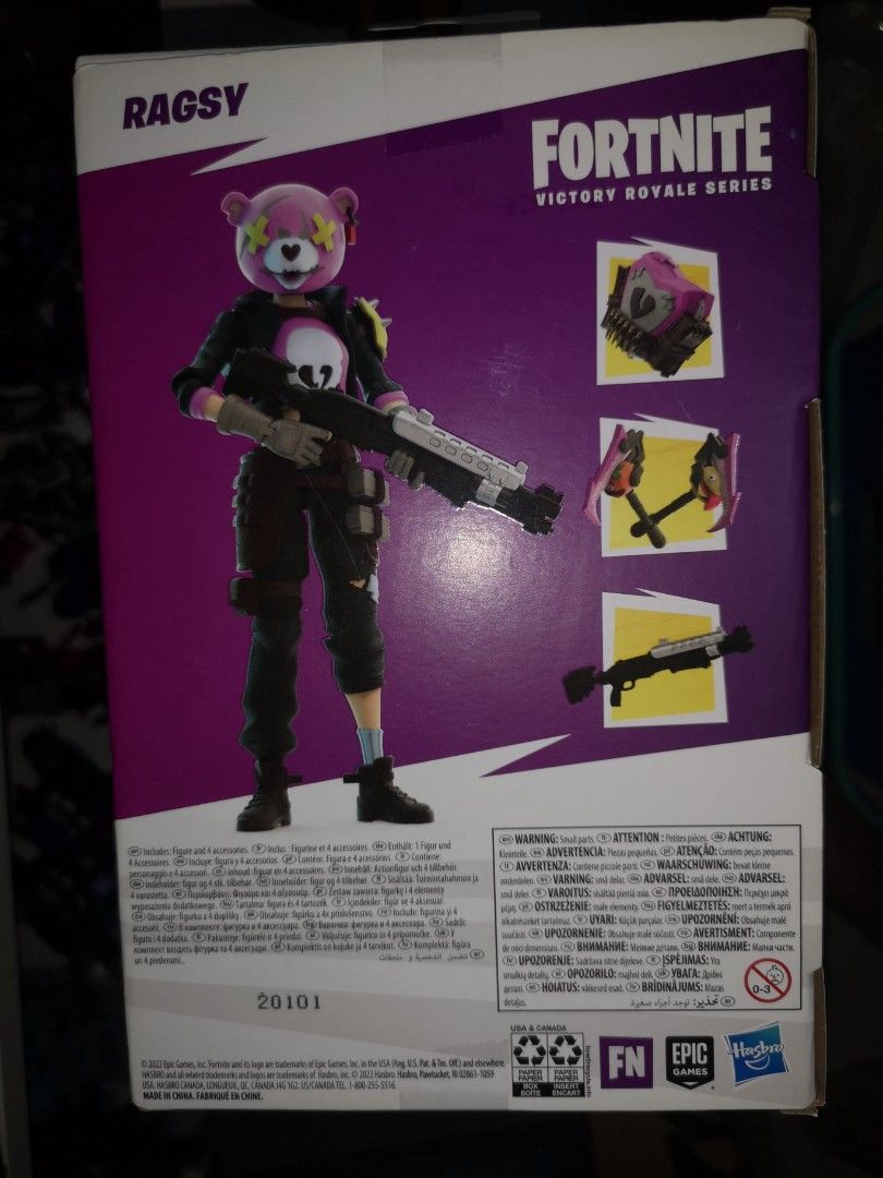 Hasbro Fortnite Ragsy, Hobbies & Toys, Toys & Games on Carousell