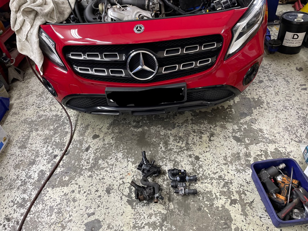 Mercedes GLA Coolant Leak, Car Accessories, Car Workshops & Services on ...