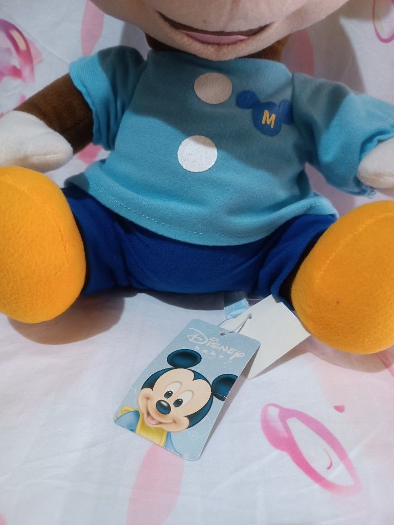 Mickey Mouse Disney Baby Nursery School Plush Toy, Hobbies & Toys, Toys ...