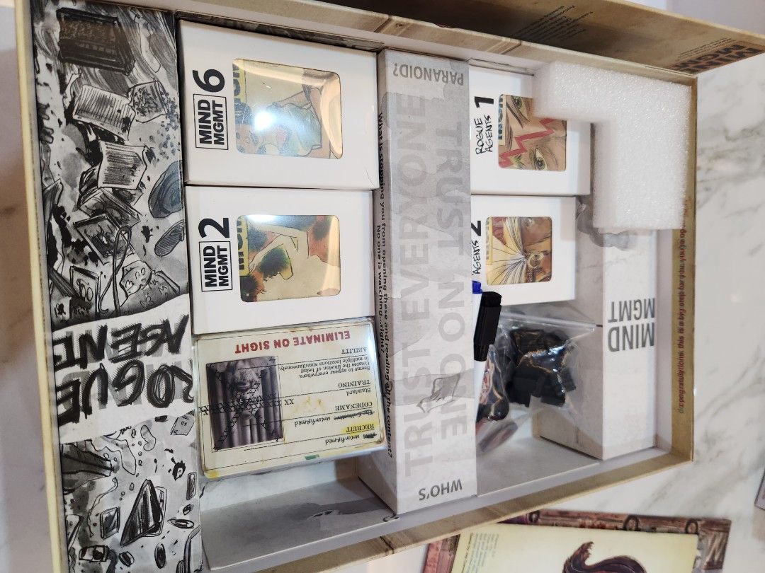 Mind MGMT Boardgame, Hobbies & Toys, Toys & Games on Carousell