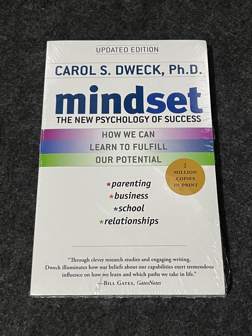 Mindset By Carol Dweck Hobbies And Toys Books And Magazines Fiction And Non Fiction On Carousell