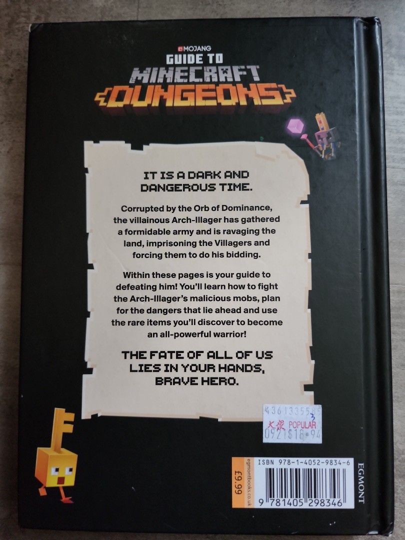 Minecraft Dungeons guide, Hobbies & Toys, Books & Magazines, Children's ...