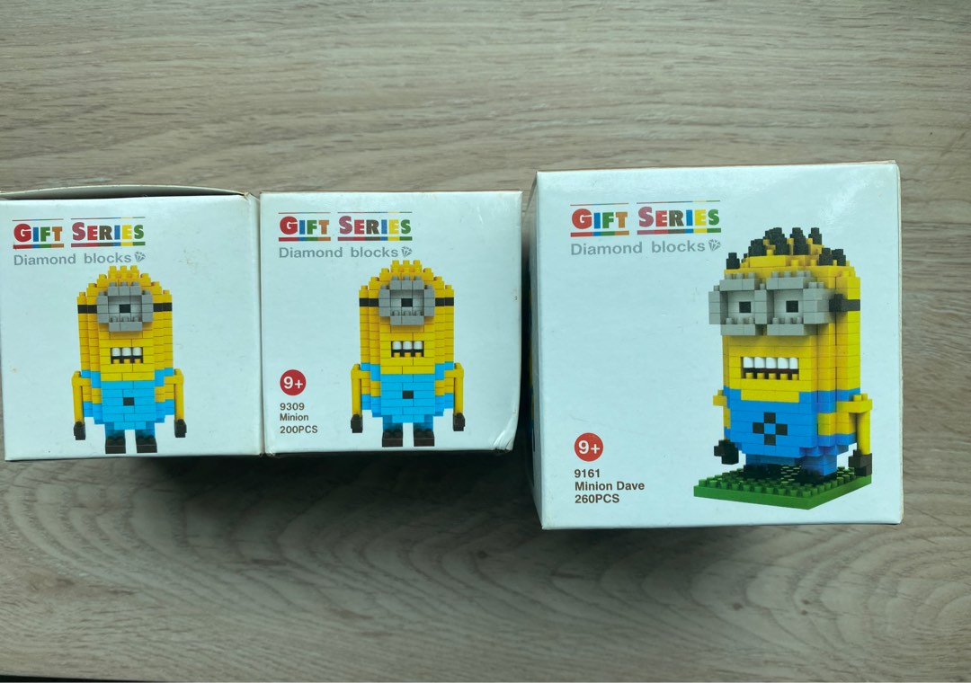 Minion - Nano Blocks, Hobbies & Toys, Toys & Games on Carousell