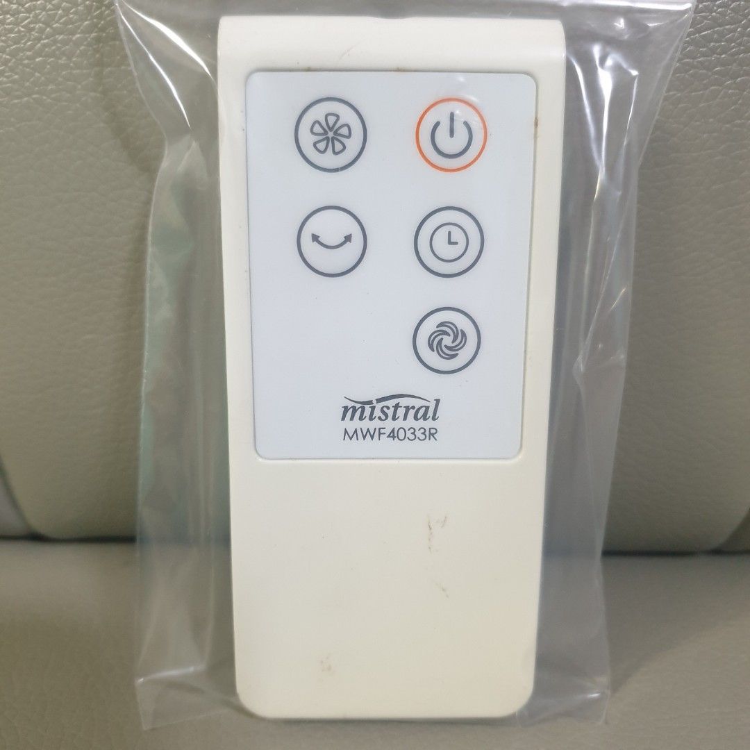 Mistral Fan Remote Control for MWF 4033R, TV & Home Appliances, Other ...