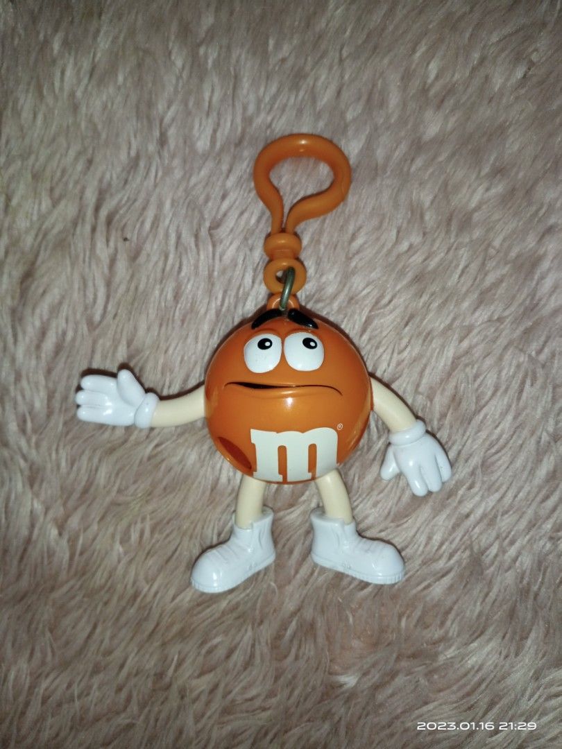 m&m's orange dispenser, Hobbies & Toys, Memorabilia & Collectibles, Fan ...