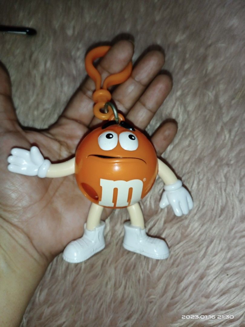 m&m's orange dispenser, Hobbies & Toys, Memorabilia & Collectibles, Fan ...
