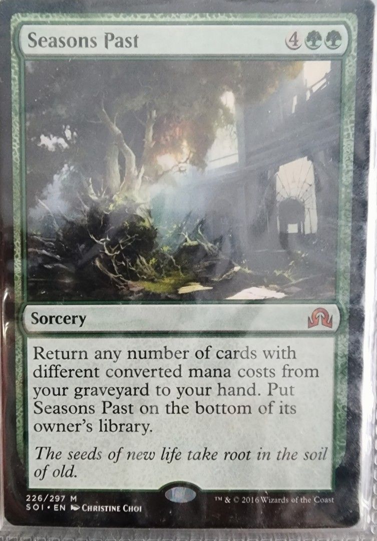 MTG Seasons Past SOI, Hobbies & Toys, Toys & Games on Carousell
