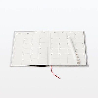 MUJI A5 2023 Planner, Hobbies & Toys, Stationery & Craft, Stationery ...