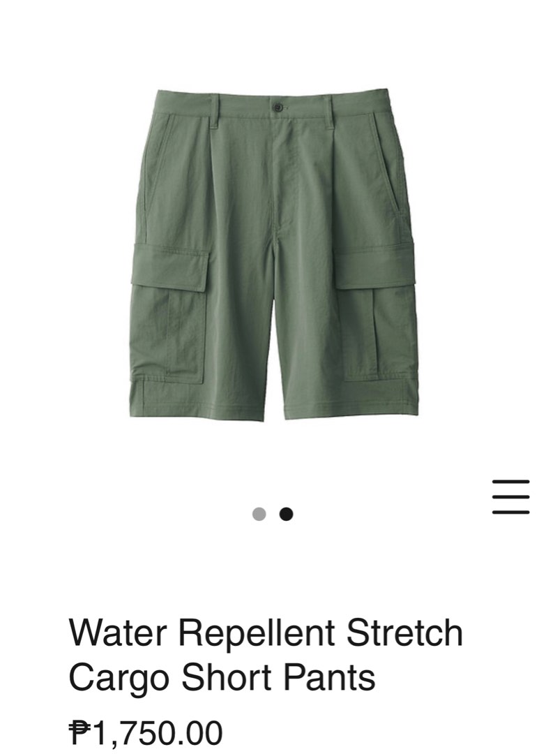 MUJI Cargo Pants, Men's Fashion, Bottoms, Shorts on Carousell