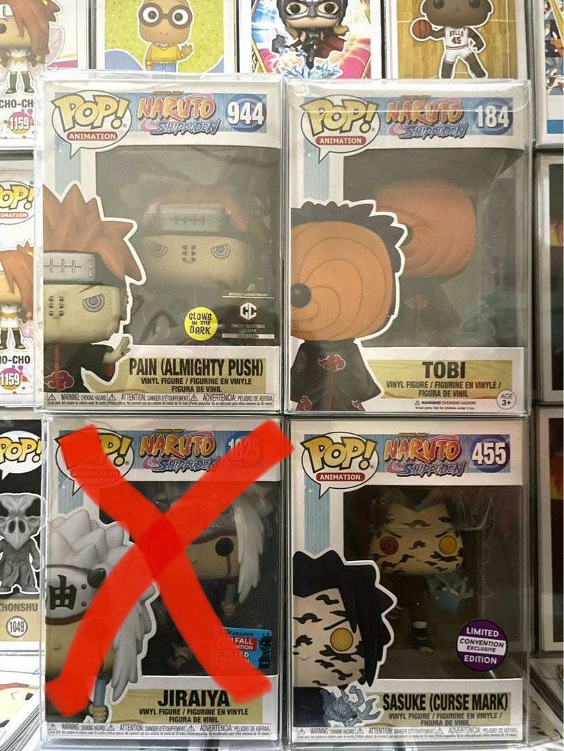 Naruto Pops, Hobbies & Toys, Toys & Games on Carousell