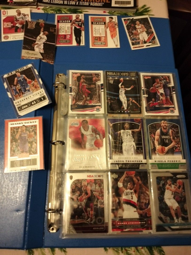 Nba cards, magazine and 2 binders, Hobbies & Toys, Memorabilia ...