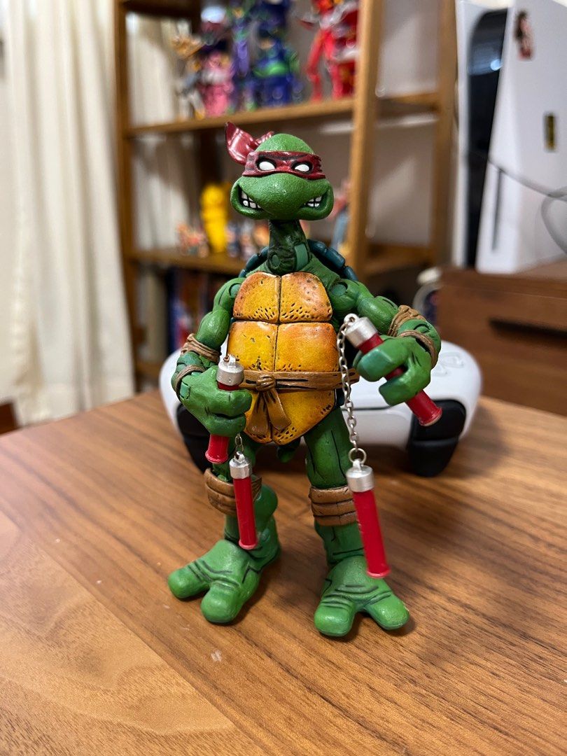 NECA TMNT Michael Angelo Teenage Mutant Ninja Turtles loose, Hobbies ...