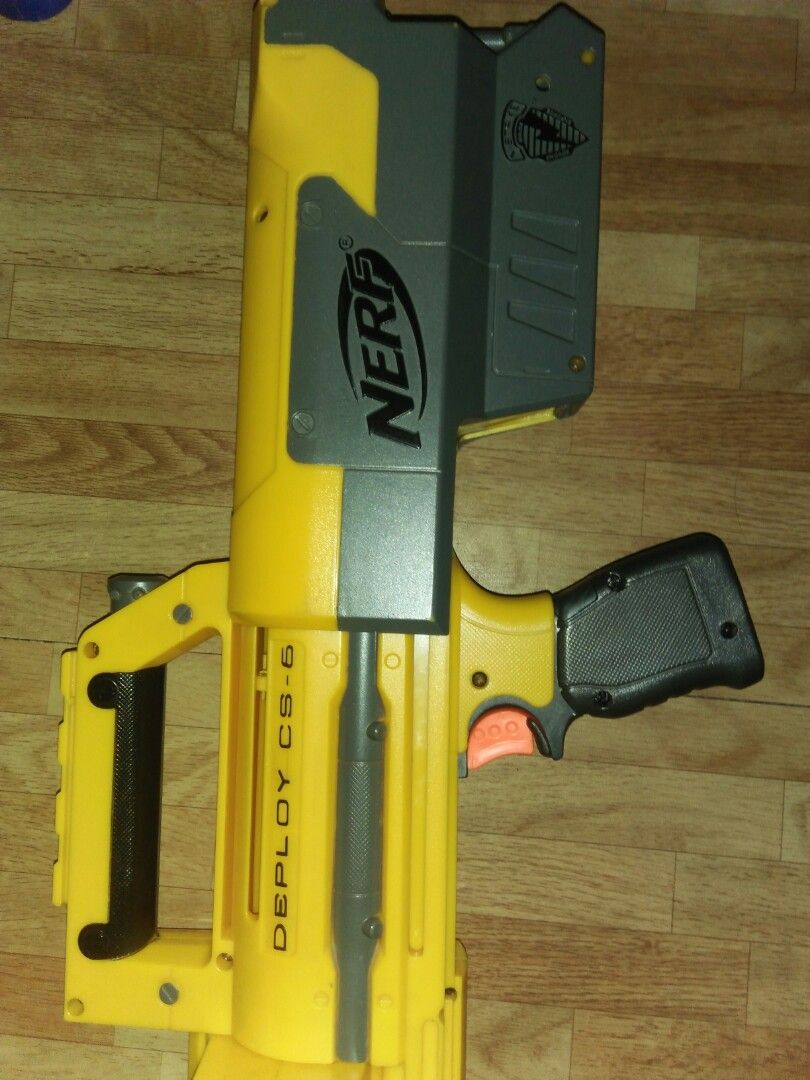 Nerf gun deploy CS-6, Hobbies & Toys, Toys & Games on Carousell
