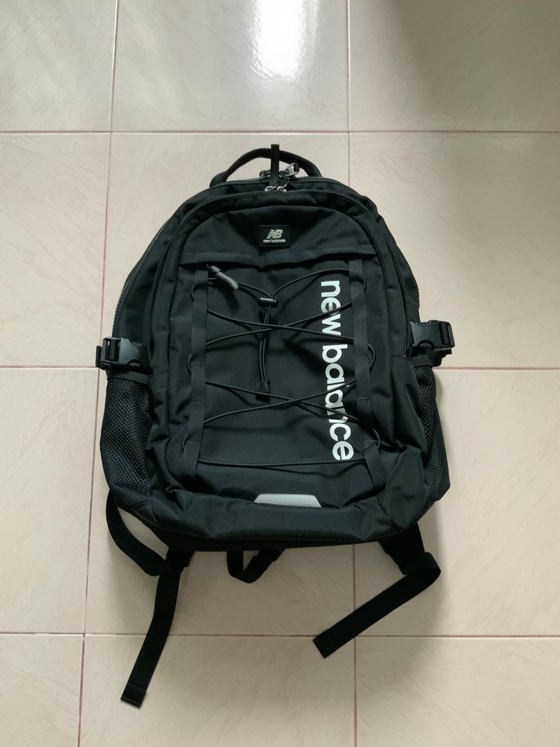New Balance Black Backpack, Men's Fashion, Bags, Backpacks on Carousell
