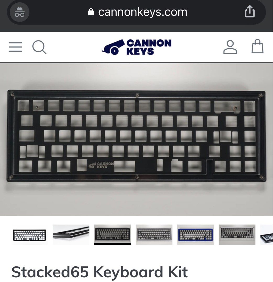 (NEW) Cannonkeys Stacked65 Mechanical Keyboard Kit, Computers & Tech ...
