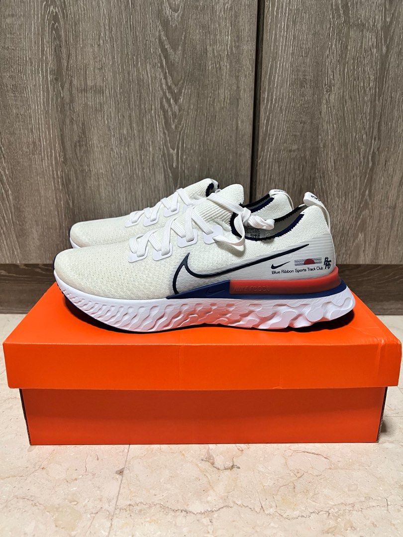 Nike react infinity run flyknit x blue ribbon running shoe trainer ...