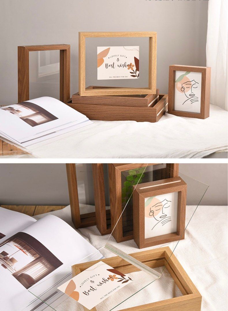 Nordic Style Wooden Photo Frames, Furniture & Home Living, Home Decor ...