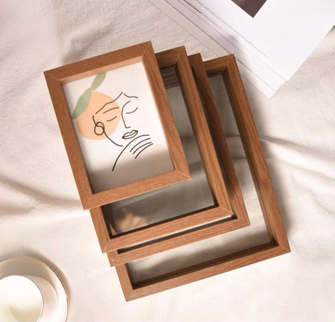 Nordic Style Wooden Photo Frames, Furniture & Home Living, Home Decor ...