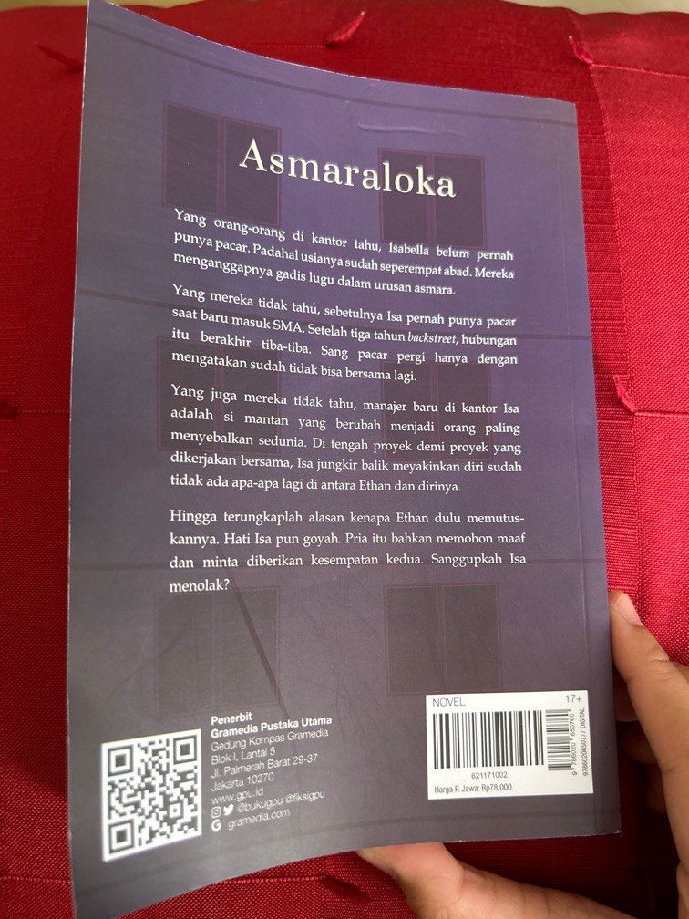 Novel Asmaraloka - Arata Kim, Books & Stationery, Books on Carousell