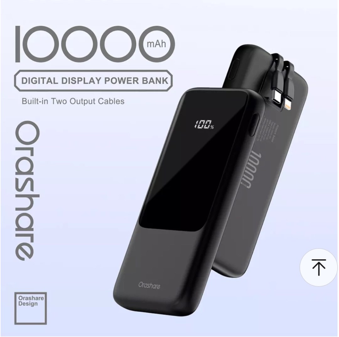Orashare 10000mAh powerbank, Mobile Phones & Gadgets, Mobile & Gadget ...