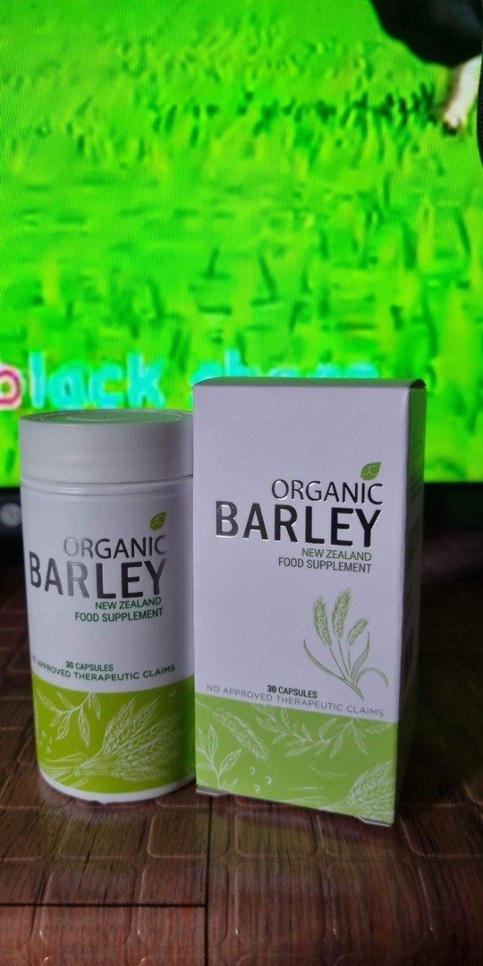 Organic Barley Capsule and Omni fit capsule, Health & Nutrition, Health ...
