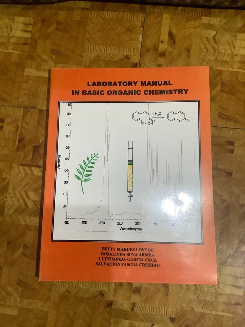 Organic Chemistry - Laboratory Manual in Basic Organic Chemistry B.M ...