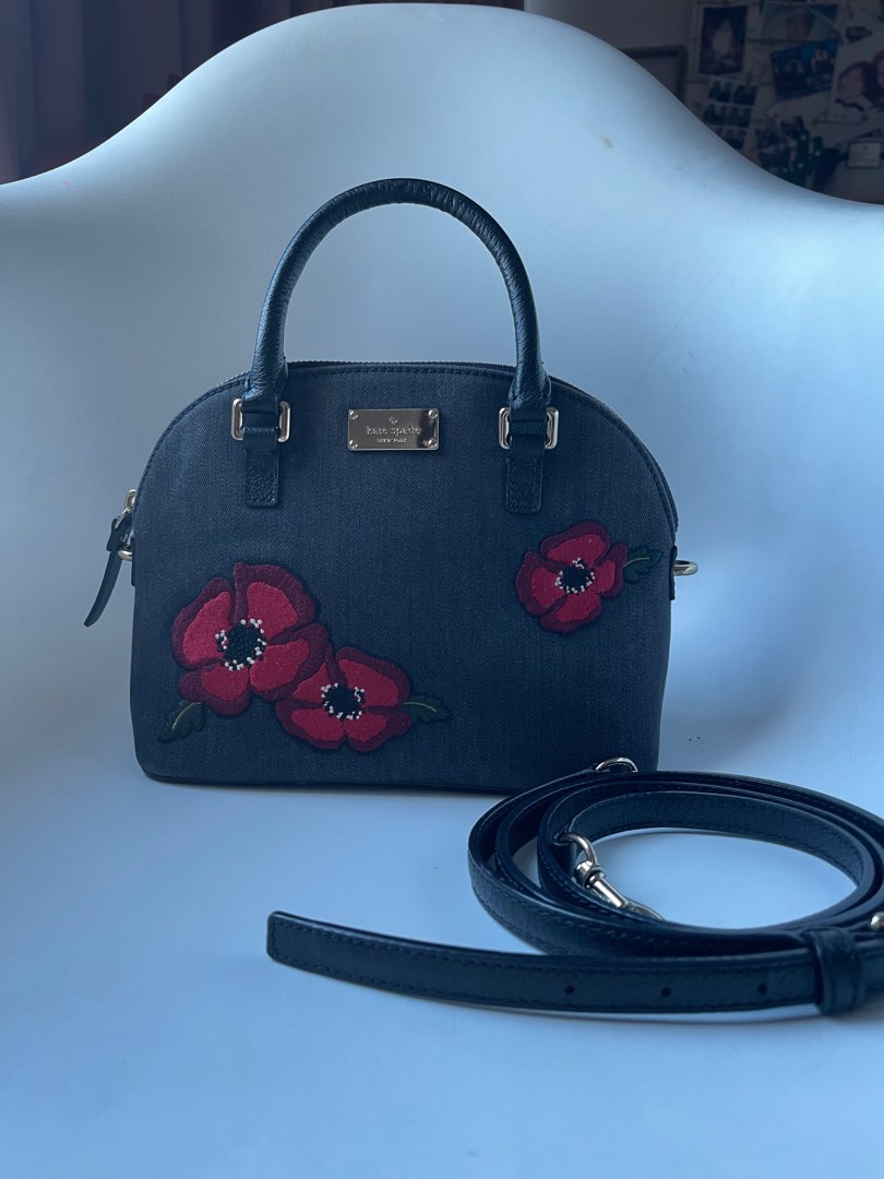 [Original Authentic]Kate Spade New York Grove Street Poppy Mini Carli ...