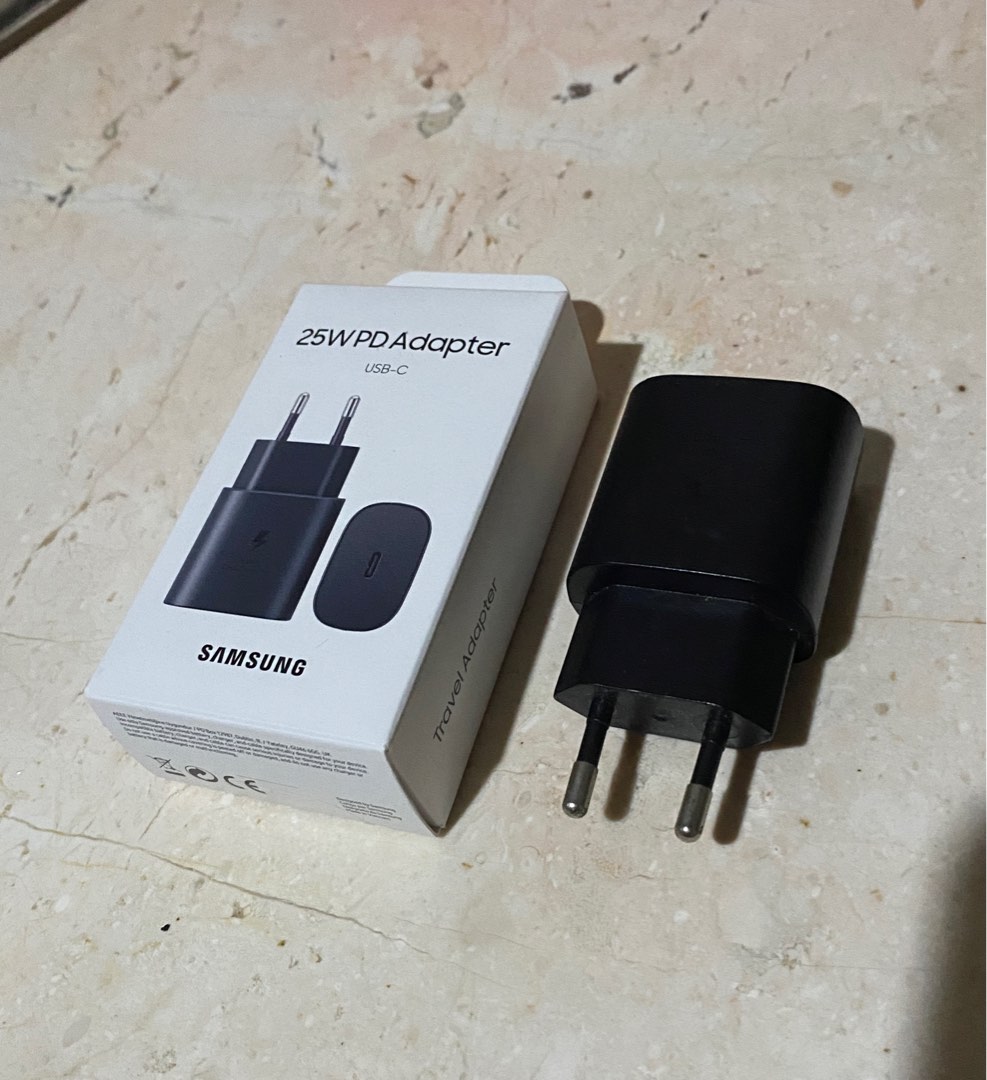 ORIGINAL Samsung Travel Adapter USB-C, Telepon Seluler & Tablet ...