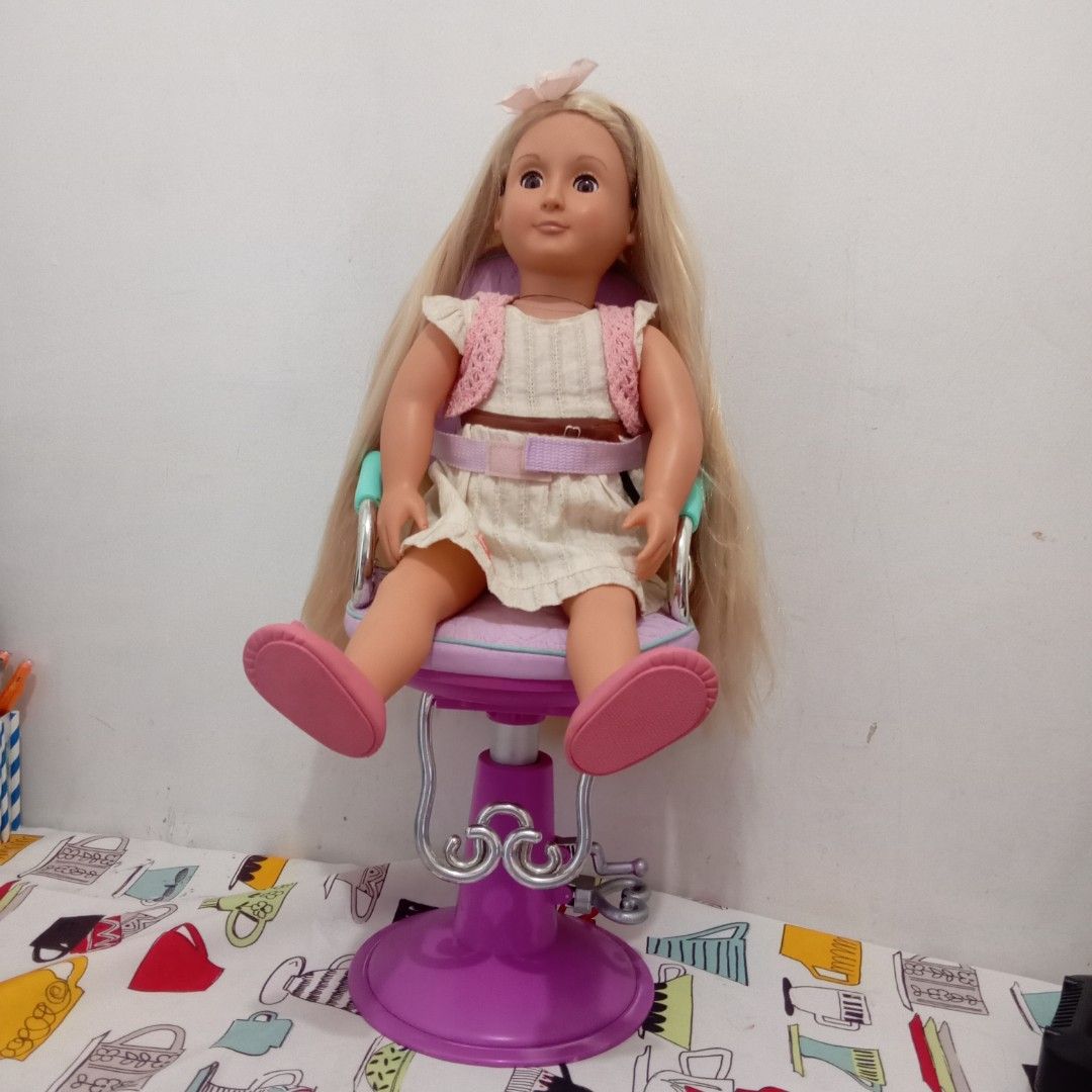 Our Generation Salon Chair, Hobbies & Toys, Toys & Games on Carousell