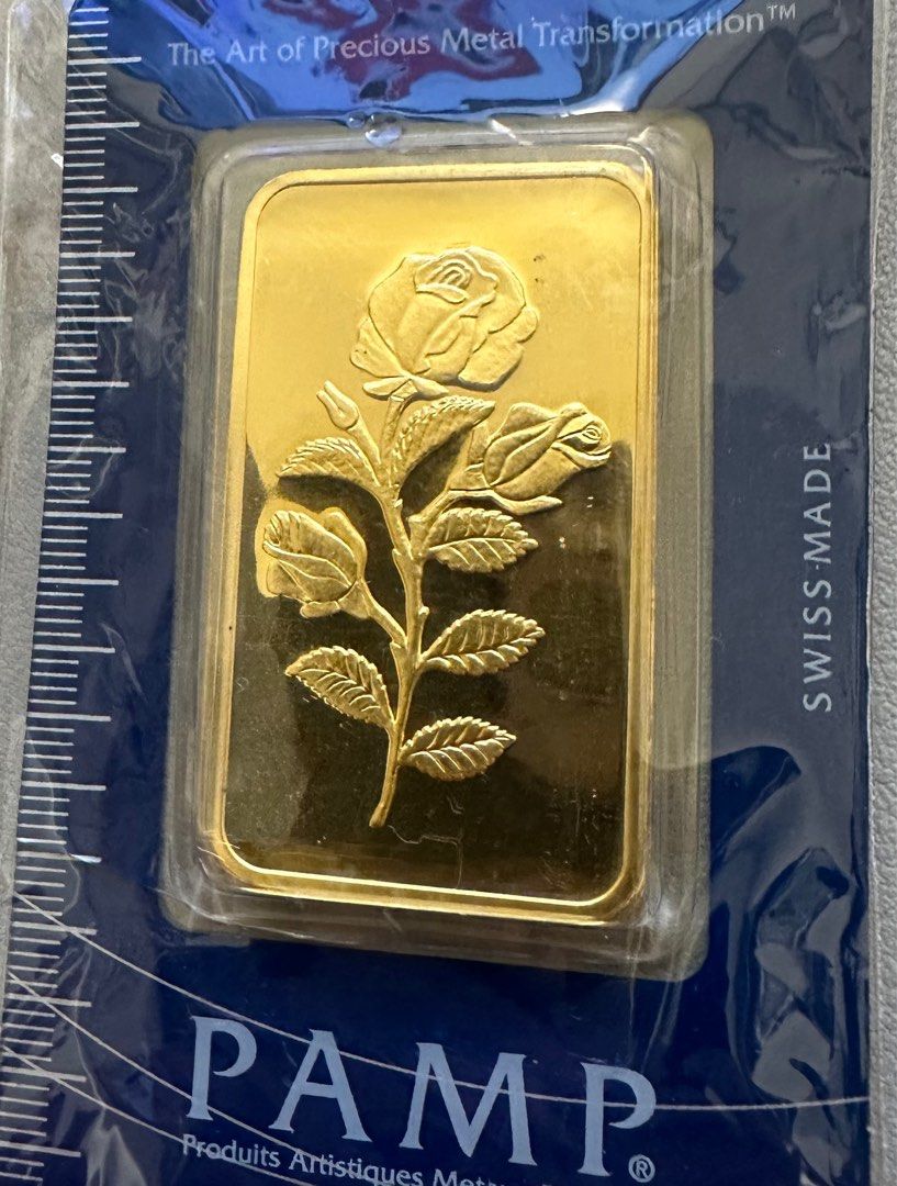 PAMP Gold bar 100 gram, Men's Fashion, Watches & Accessories, Jewelry ...