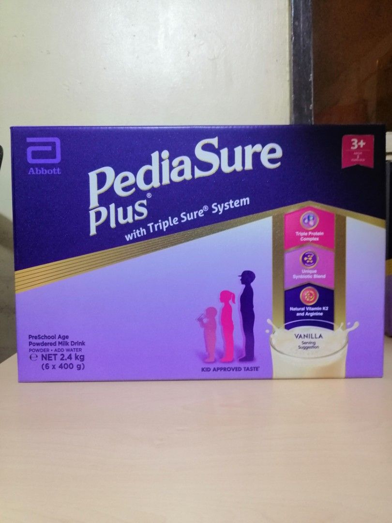 Pediasure plus 2.4kgs, Babies & Kids, Nursing & Feeding, Weaning ...