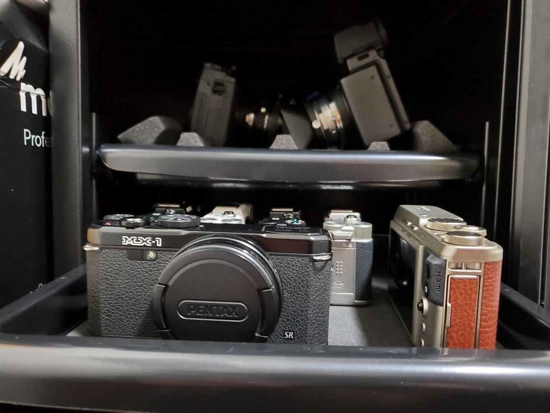 Pentax MX-1 Brass Body, Photography, Cameras on Carousell