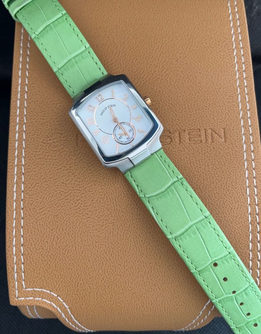 Philip Stein Classic Square Watch, Women's Fashion, Watches ...