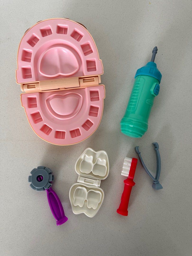 Play-Doh doctor drill set, Hobbies & Toys, Toys & Games on Carousell